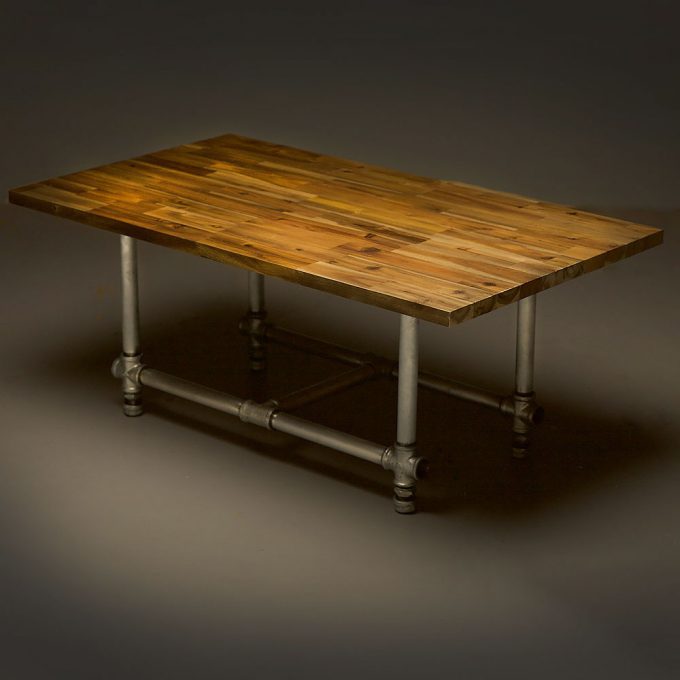 Industrial Plumbing Pipe Coffee Table