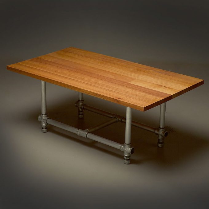 Industrial Plumbing Pipe Coffee Table