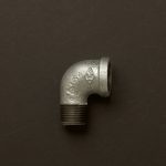 Half Inch Gal 15mm 90 Degree Elbow F&M
