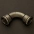 Half inch black steel fittings - Pipe Furniture