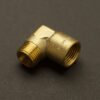 15mm (Half Inch) Solid Brass 90 Degree Elbow Fitting M&F