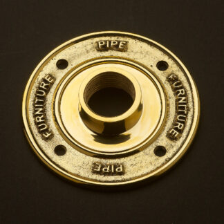 25mm (One inch) Solid Brass Flange plate