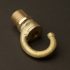 15mm (Half Inch) solid brass hook