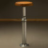 Fixed Industrial Plumbing Pipe Bar Stool