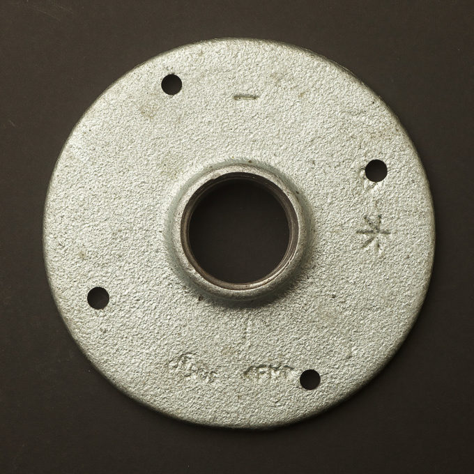 Lower Clothes Rack Plumbing Pipe Fitting Single Shelf