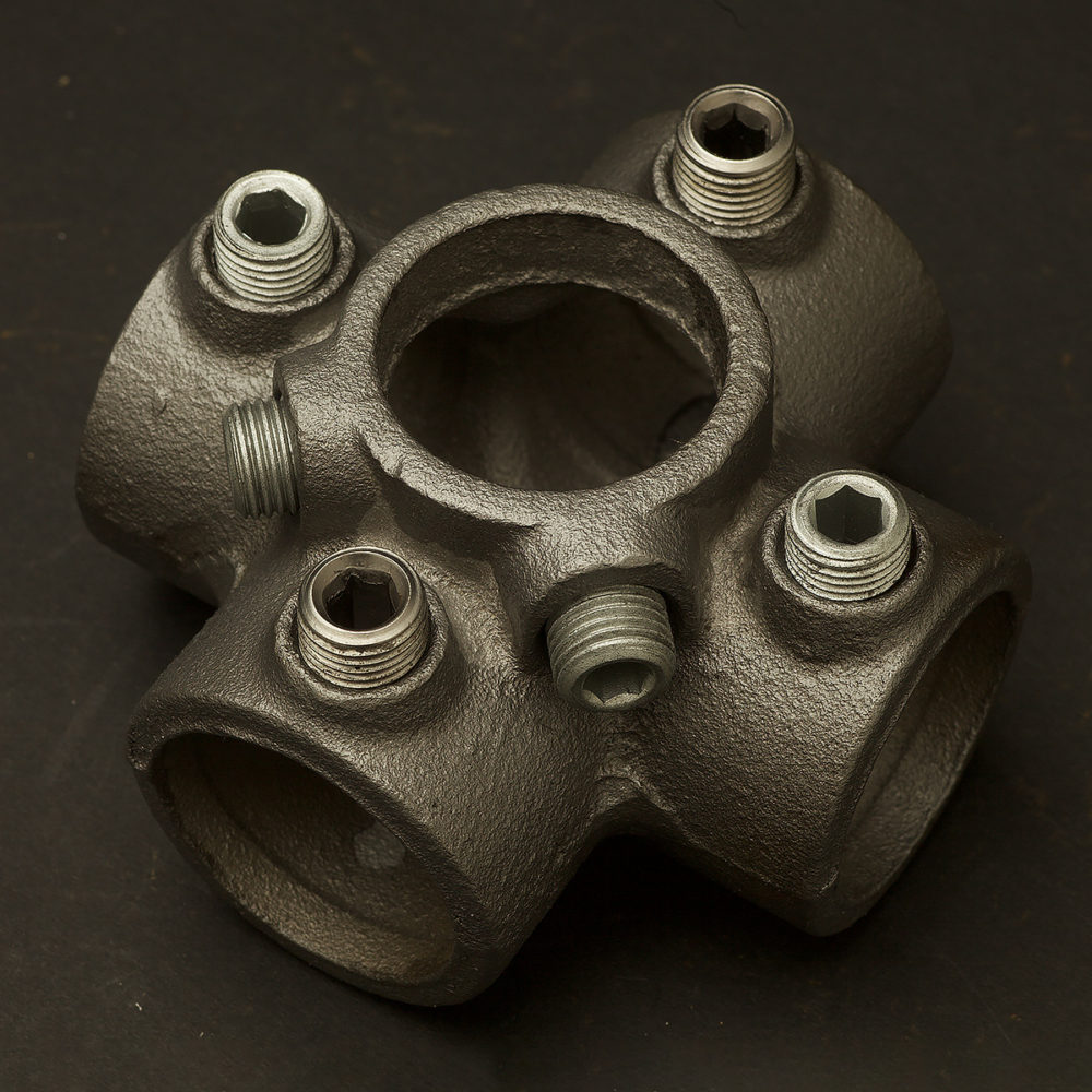 One Inch Black steel 34mm Cross Socket