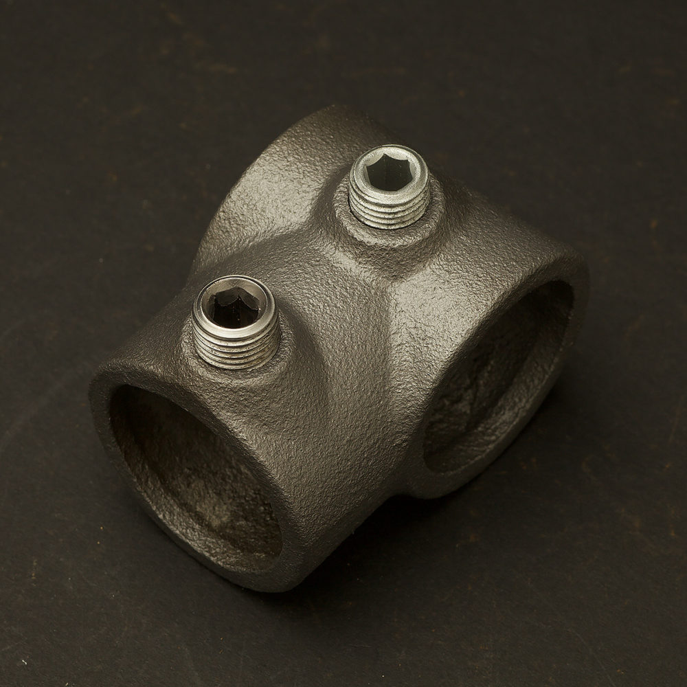 34mm black steel socket hardware - Pipe Furniture