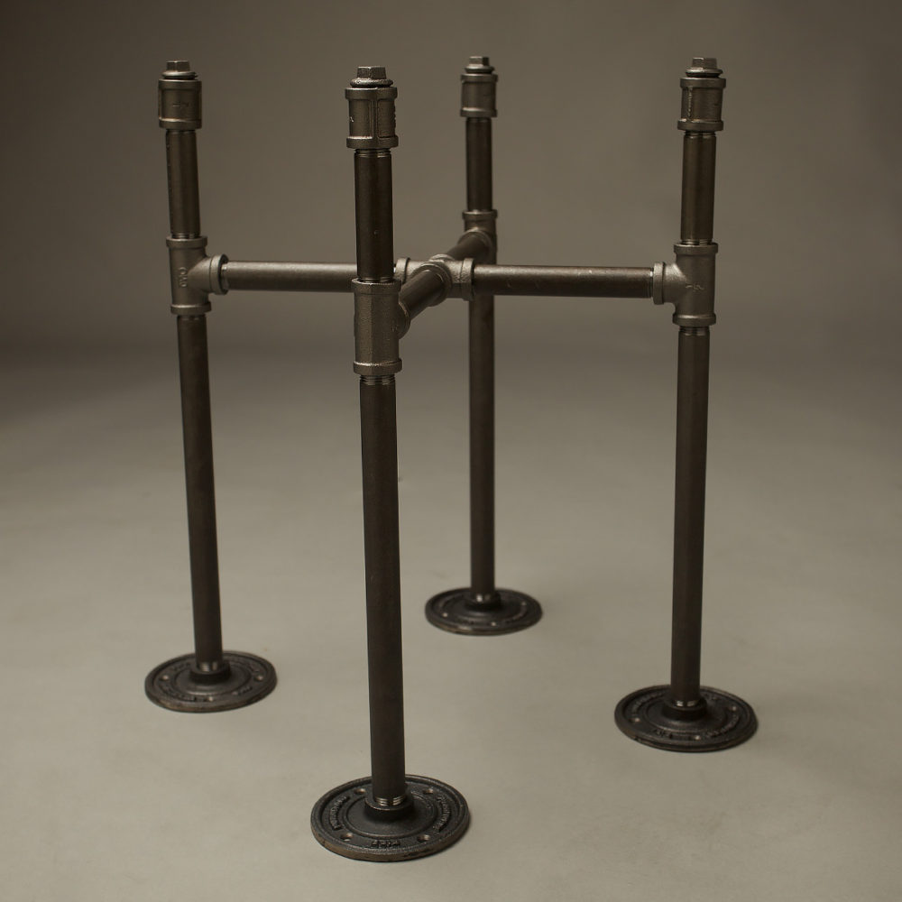 450mm Industrial Plumbing Pipe Plant Stand