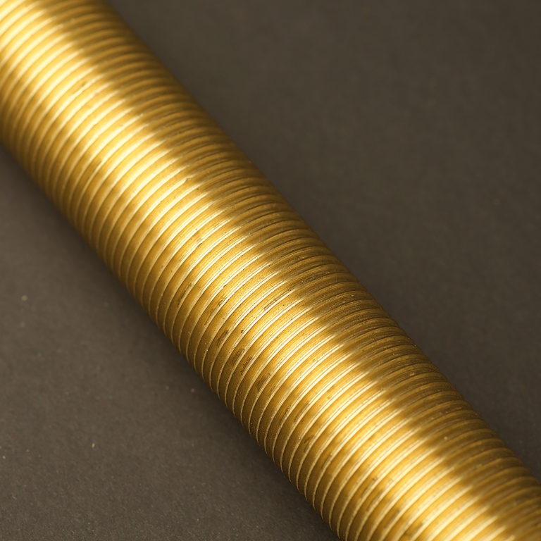 One inch cast brass fittings - Pipe Furniture