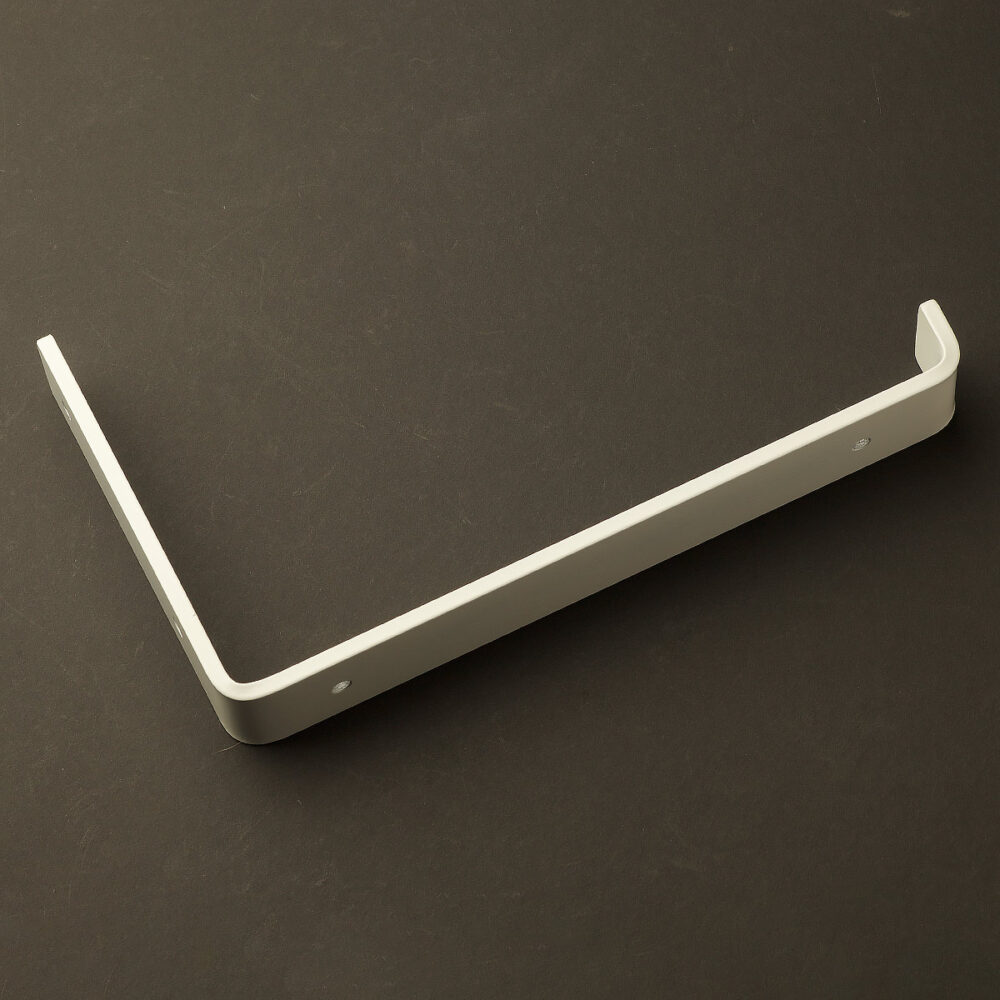 250mm deep plain steel shelf bracket - Pipe Furniture